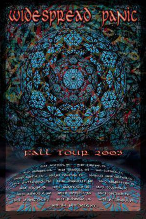 Widespread Panic - 10/22/2003 - Asheville, NC | PanicStream
