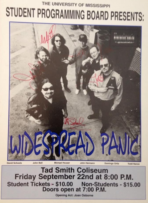 Widespread Panic - 09/22/1995 - Oxford, MS | PanicStream