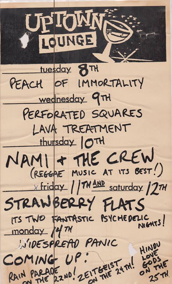 Widespread Panic - 07/14/1986 - Athens, GA | PanicStream