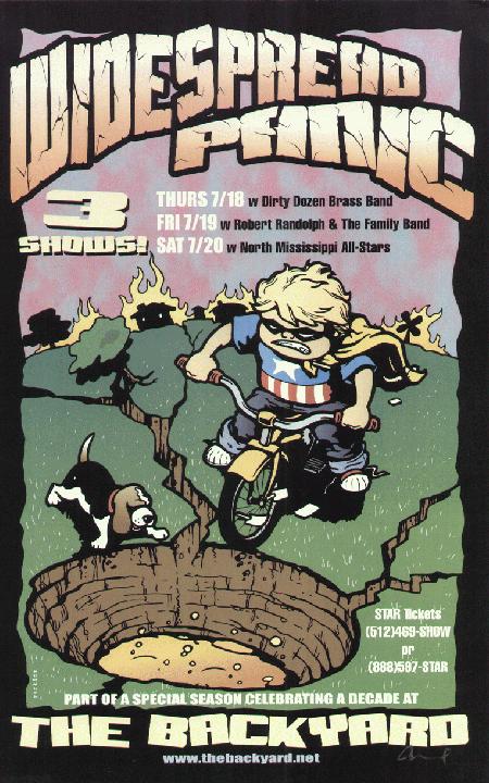 Widespread Panic - 07/20/2002 - Austin, TX | PanicStream